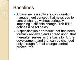 Software configuration management | PPTX