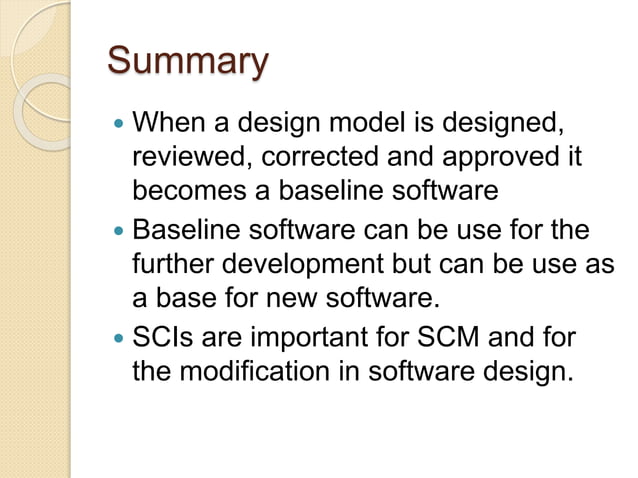 Software configuration management | PPTX | Operating Systems | Computer Software and Applications