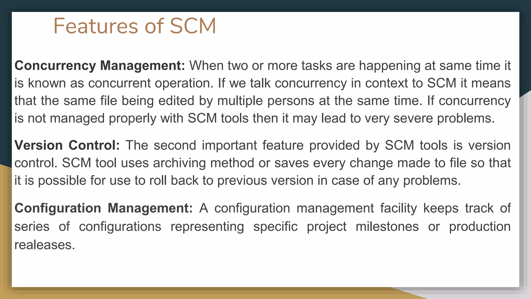 Software configuration management | PPT