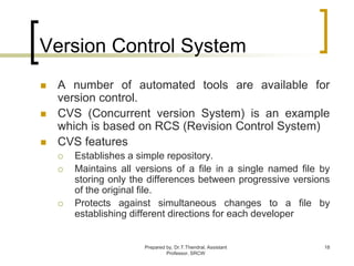 Software Configuration Management.ppt | Operating Systems | Computer Software and Applications