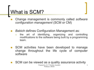 Software Configuration Management.ppt | Operating Systems | Computer ...