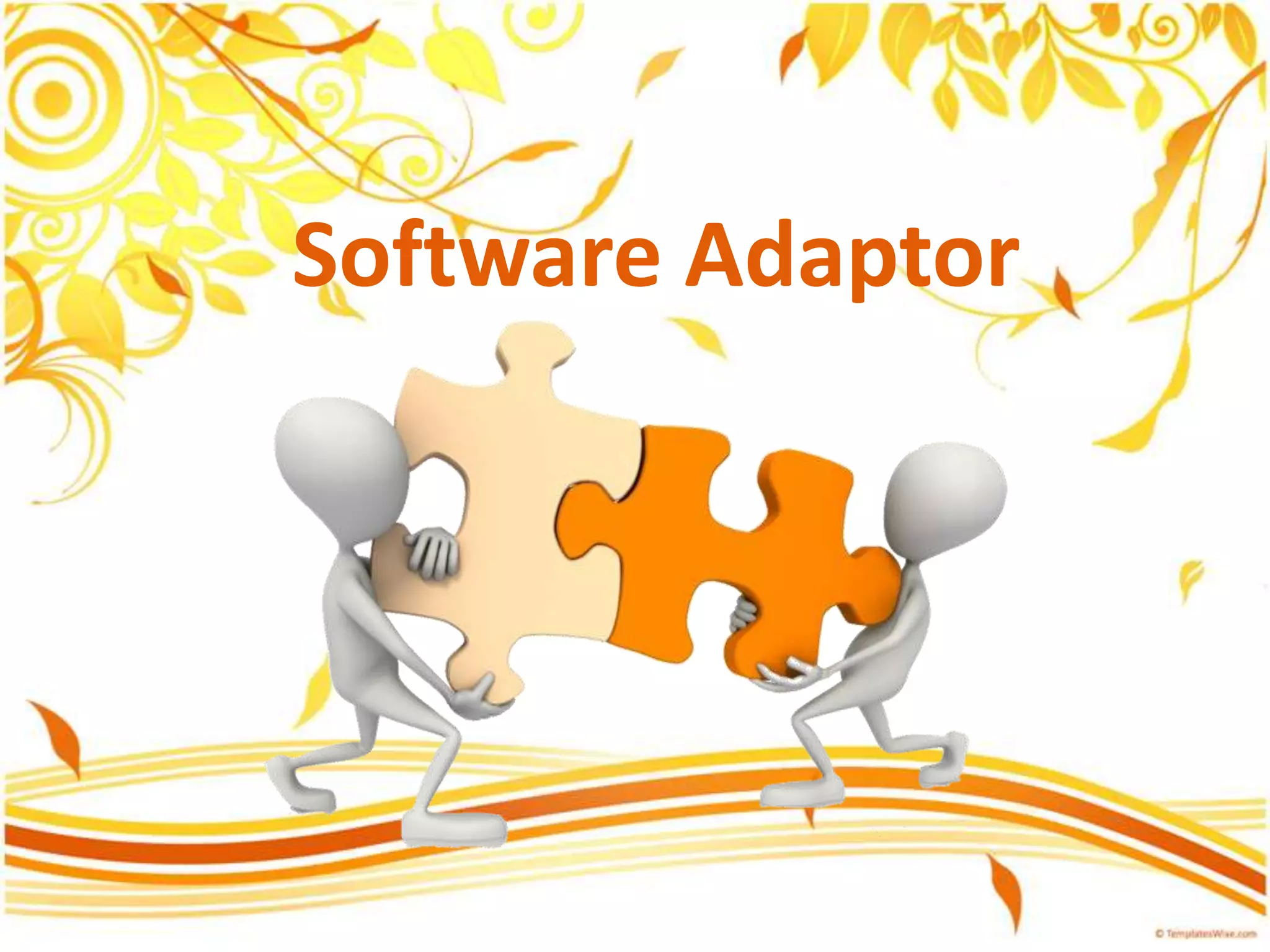 Software connector type - Adaptor | PPTX