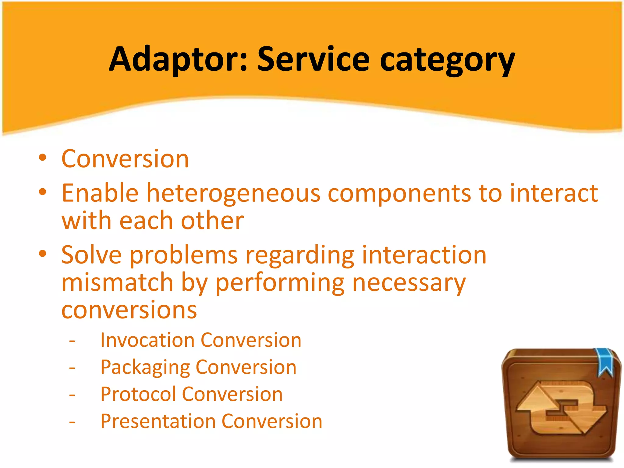Software connector type - Adaptor | PPTX