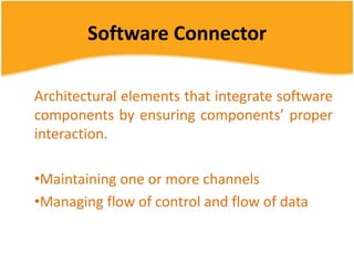 Software connector type - Adaptor | PPTX