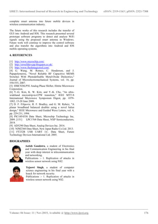 Software control systems for smart antenna | PDF