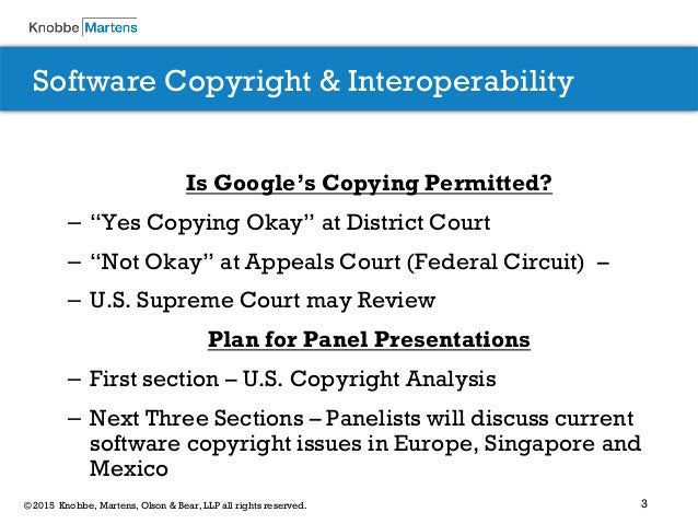 Software Copyrights In An Evolving Digital World