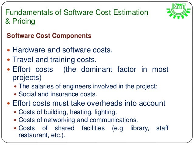 Software Cost Estimation