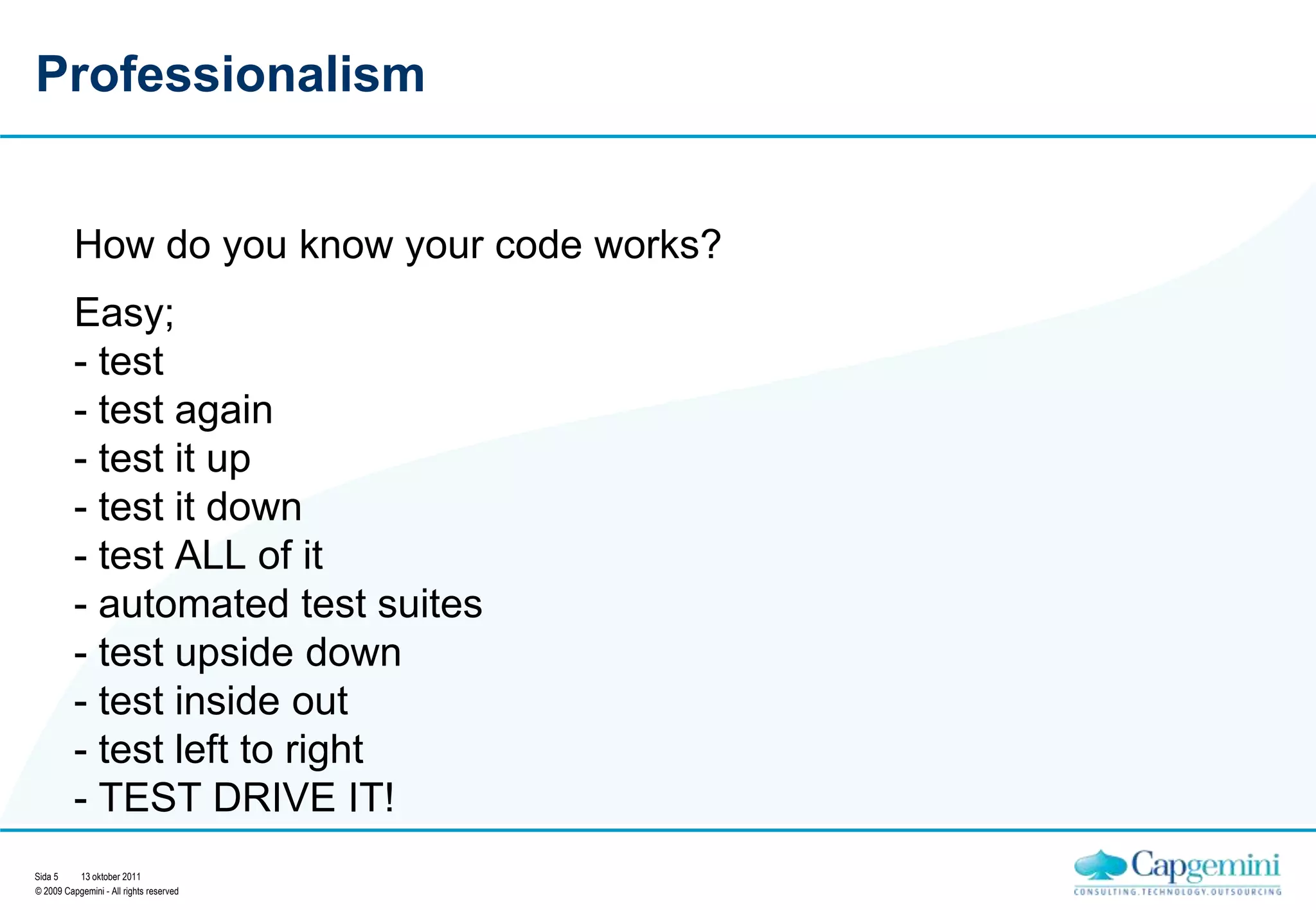 Software Craftsmanship | PPTX