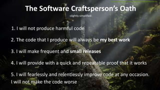 Extreme Professionalism - Software Craftsmanship | PPT