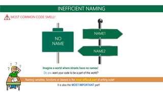 Software Craftsmanship - Code Smells - Dispensables | PPTX