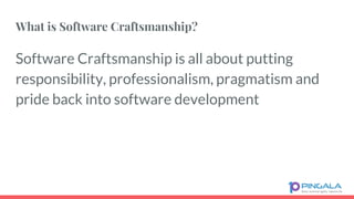 Software Craftsmanship for DevOps professionals - Umesh Kumar / Murughan Palaniachari | PPTX ...