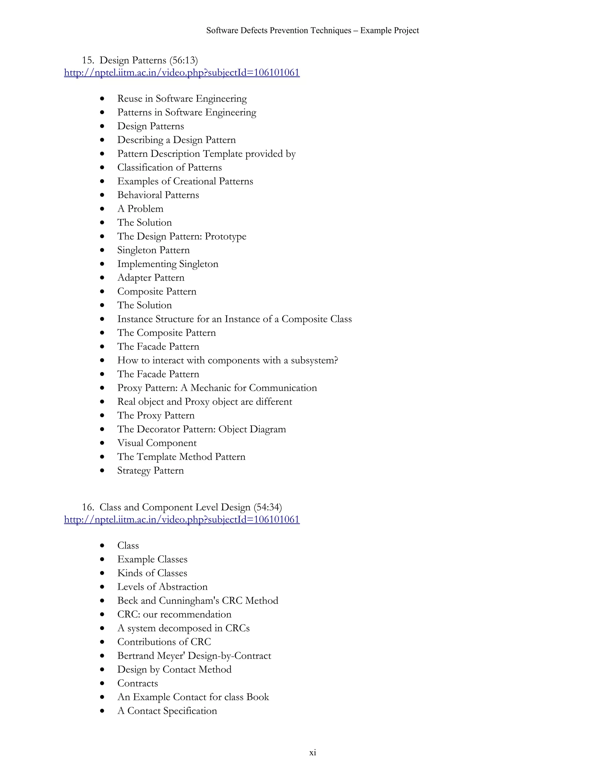 Software Defect Prevention Example Project Pdf Computer Software