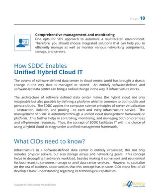 Software defined data center | PDF