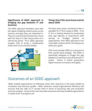 Software defined data center | PDF