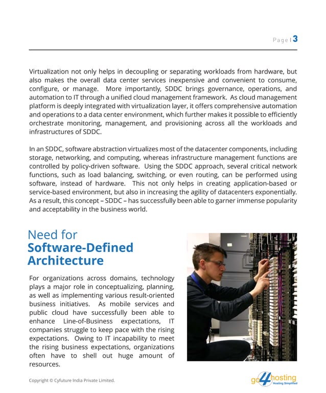 Software defined data center | PDF