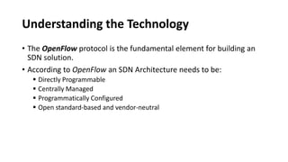 Software defined network | PPTX
