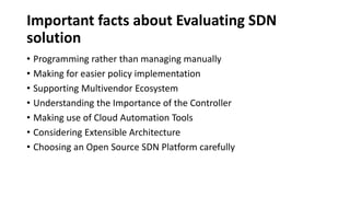 Software defined network | PPTX