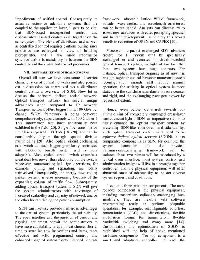 Software defined optical communication | PDF | Computer Networking | Computing