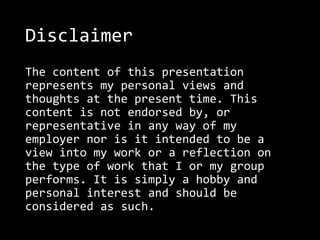 Software defined radio and the hacker | PPTX | Computing | Technology & Computing