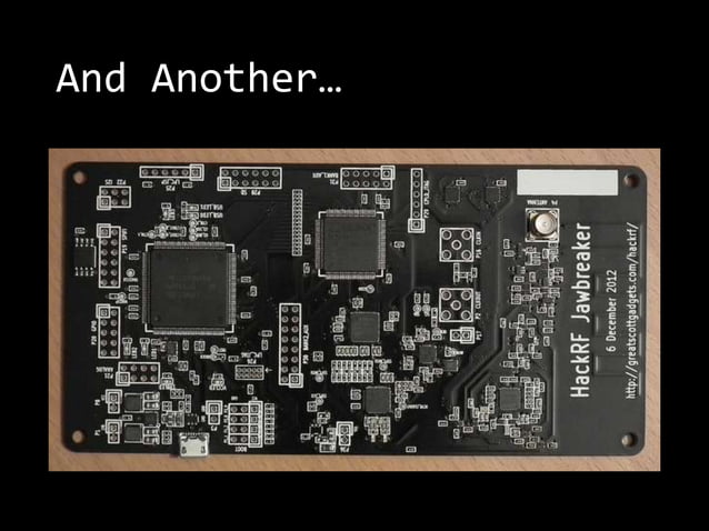 Software defined radio and the hacker | PPTX | Computing | Technology & Computing
