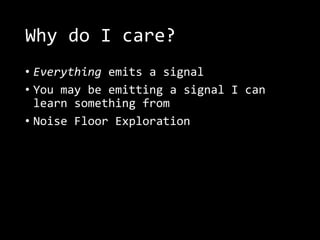Software defined radio and the hacker | PPTX | Computing | Technology & Computing