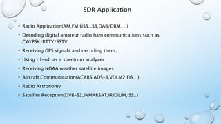Software Defined Radio Workshop | PPT