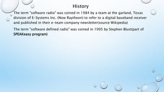 Software Defined Radio Workshop | PPTX