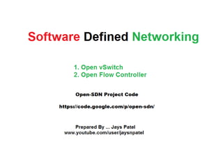 Software define networking | PPT