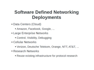 Software define networking | PPT
