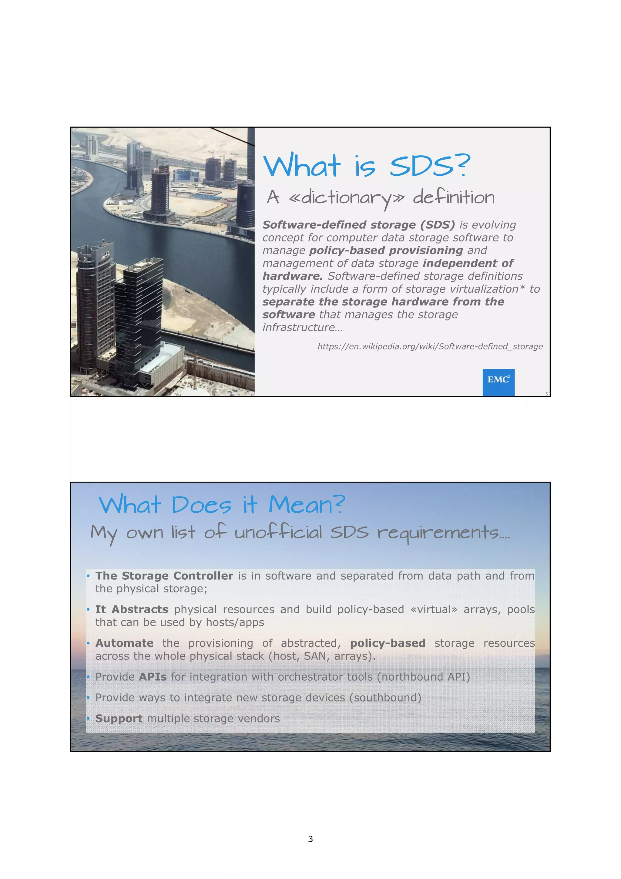 Software Define your Current Storage with Opensource | PDF