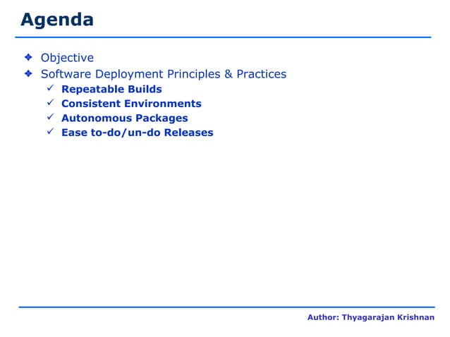 Software Deployment Principles & Practices | PPT