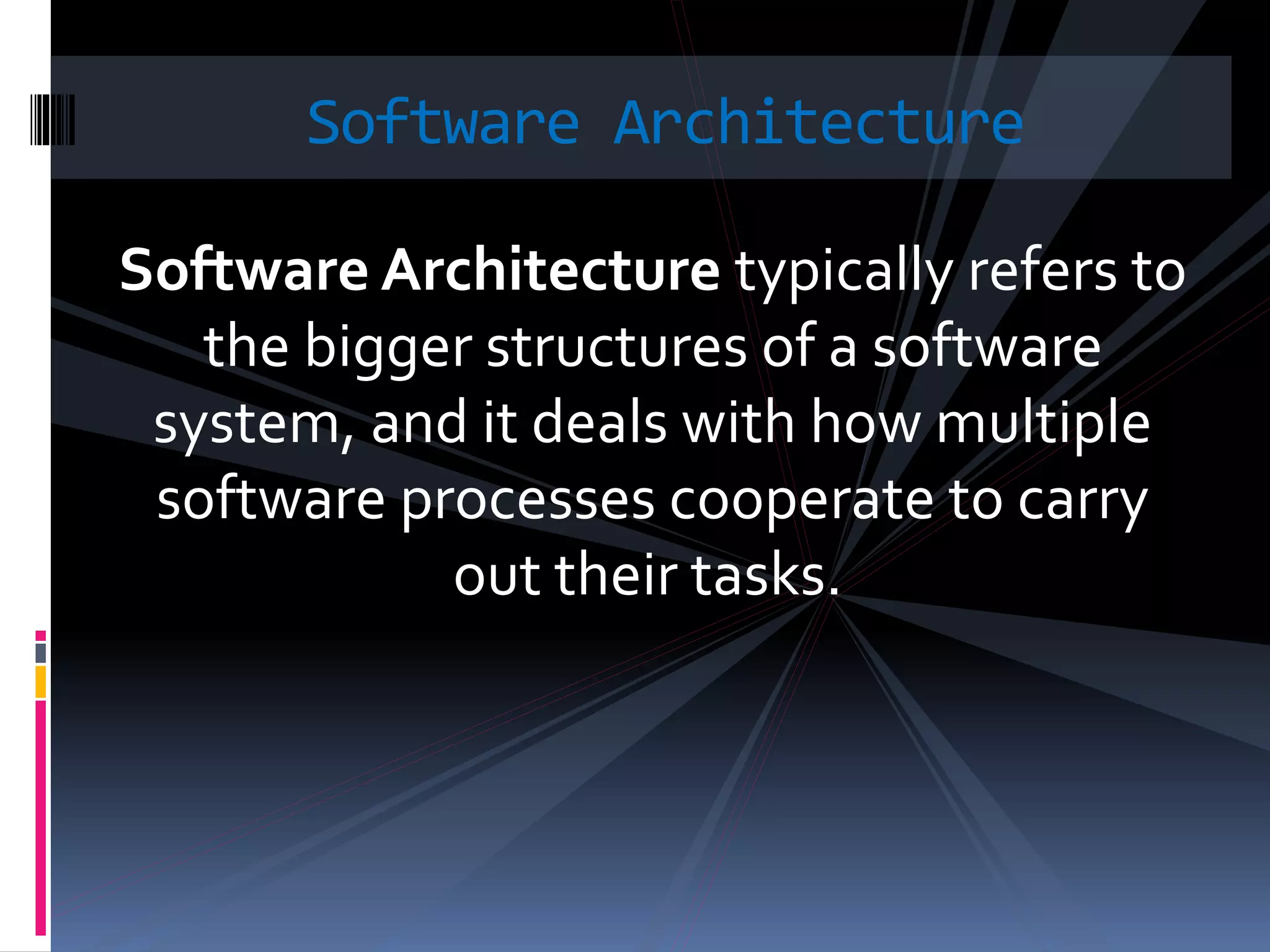 Software design & architecture | PPTX