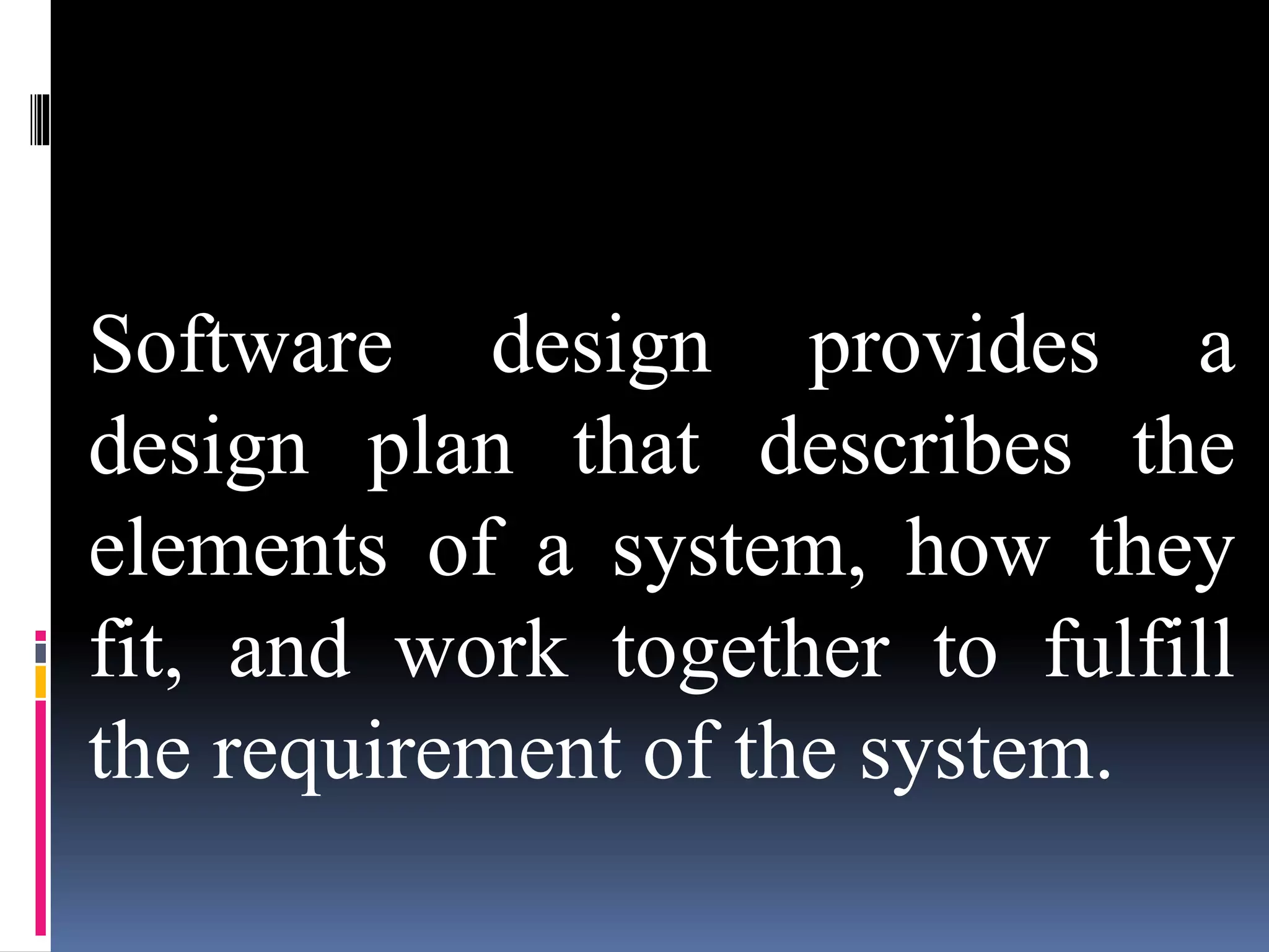 Software design & architecture | PPTX