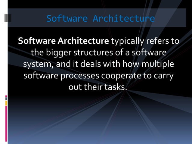 Software design & architecture | PPTX