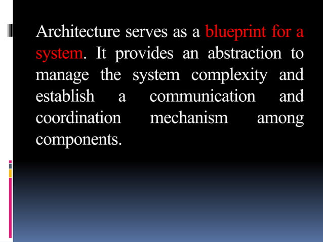 Software design & architecture | PPTX