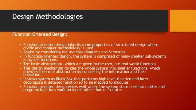 Software Design Concepts