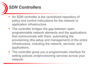 Software defined network-- SDN | PPT | Free Download