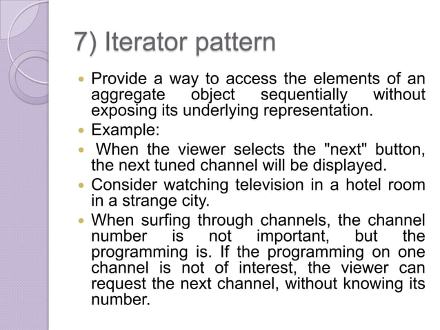Software design patterns ppt | PPTX