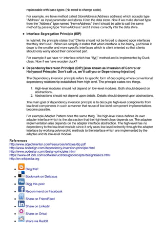 Software design principles - jinal desai | PDF