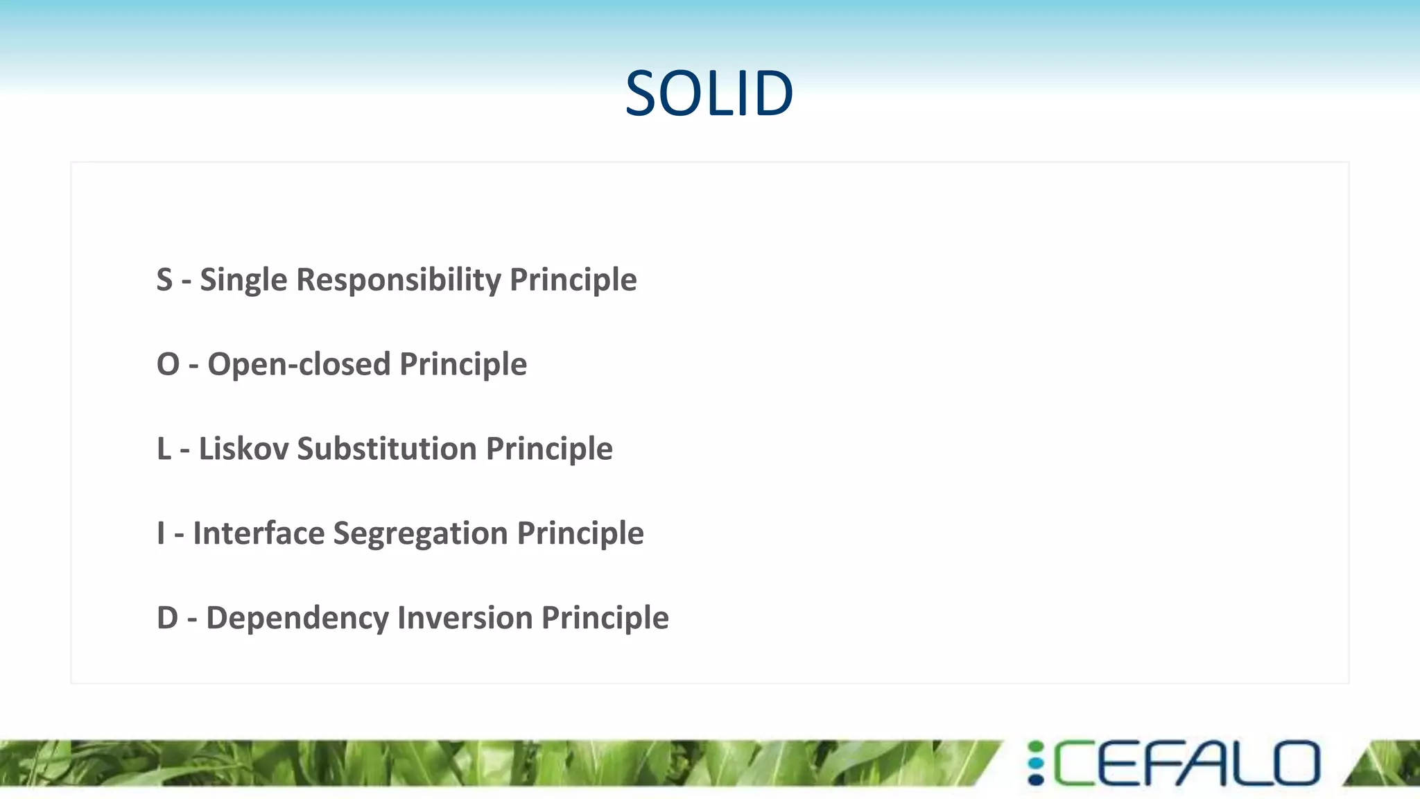 Software Design Principles And Best Practices Satyajit Dey Ppt