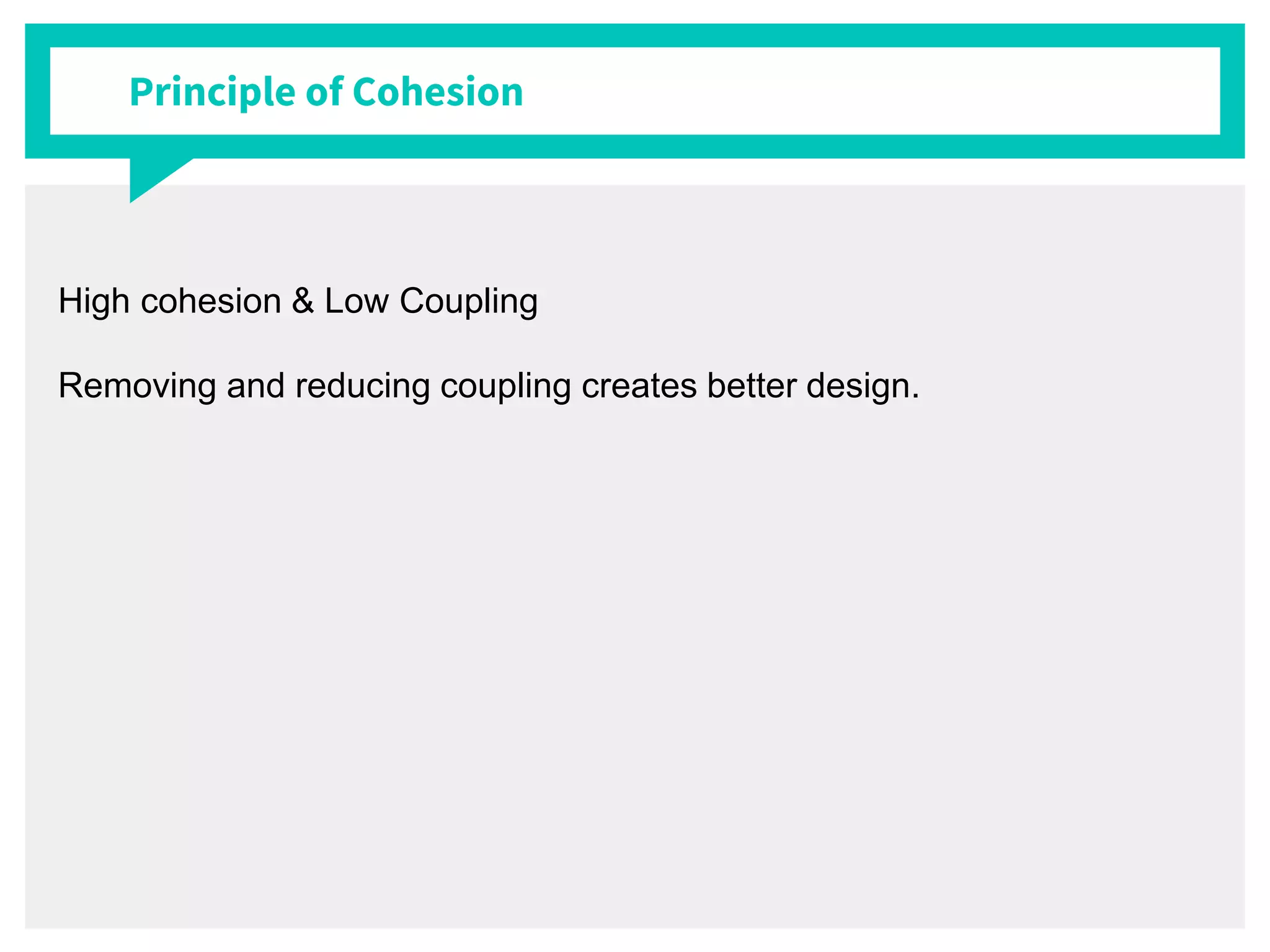 Software design principles for evolving architectures | PPTX