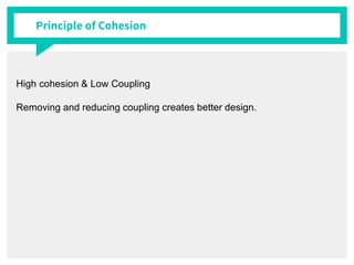 Software design principles for evolving architectures | PPT