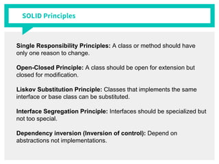 Software design principles for evolving architectures | PPT
