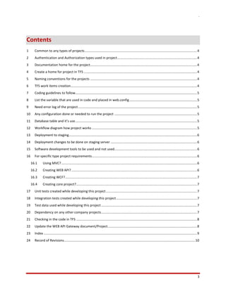 Software Developer’s Project Documentation Template | PDF