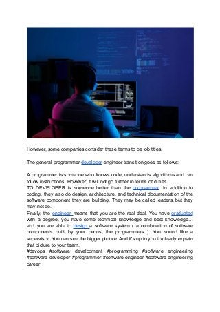 Software Developer vs Software Engineer.pdf