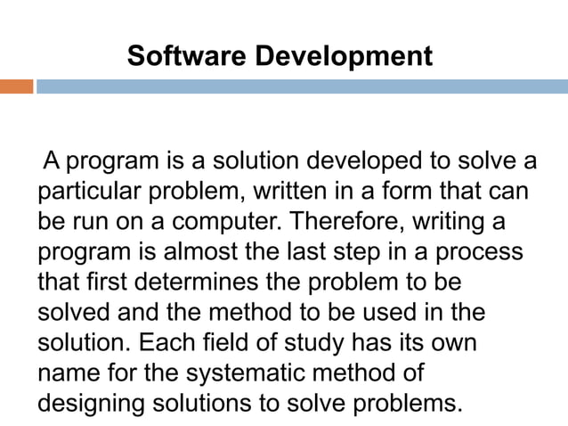 Software Development | PPT