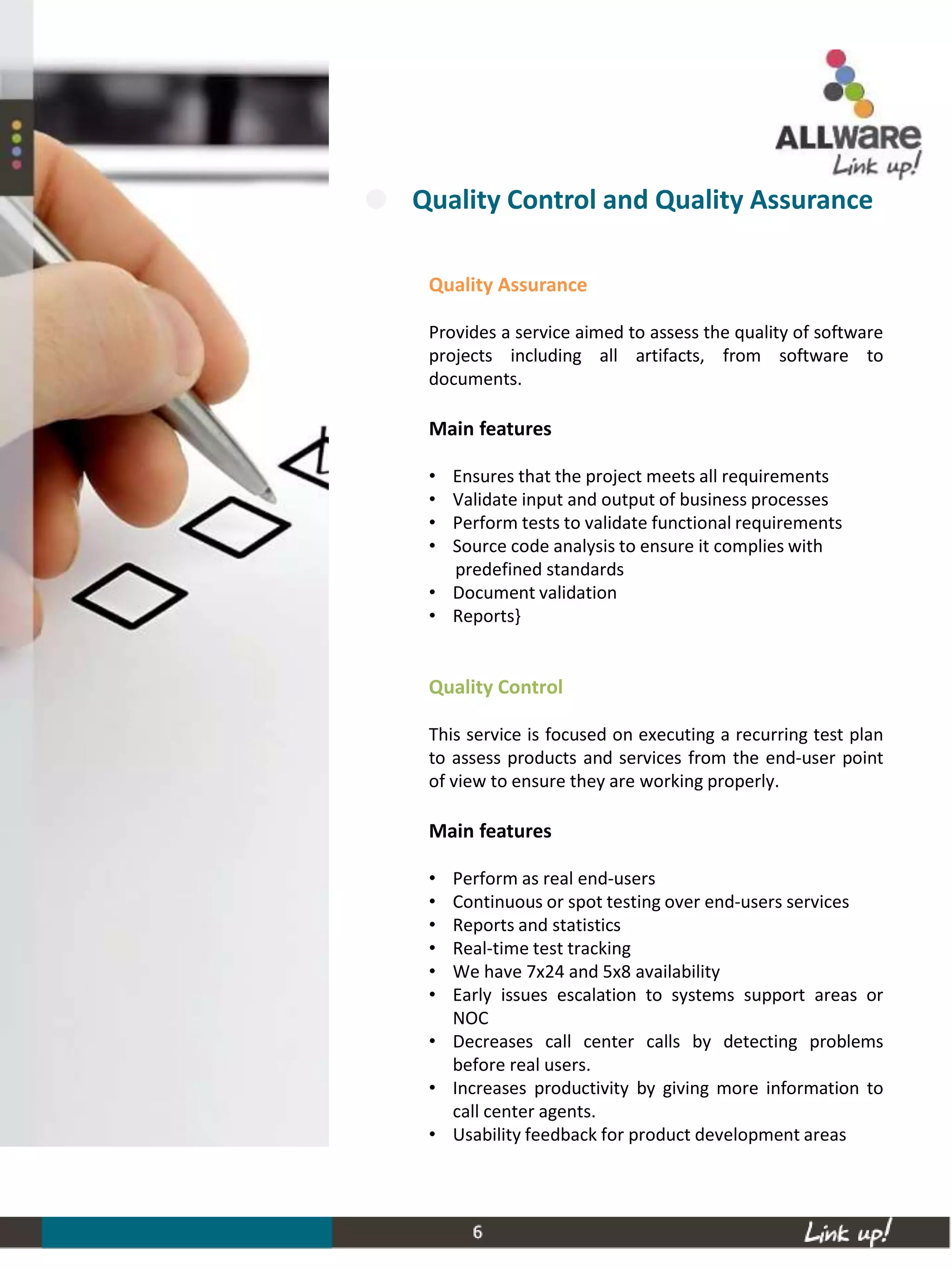Allware - Software development | PPTX