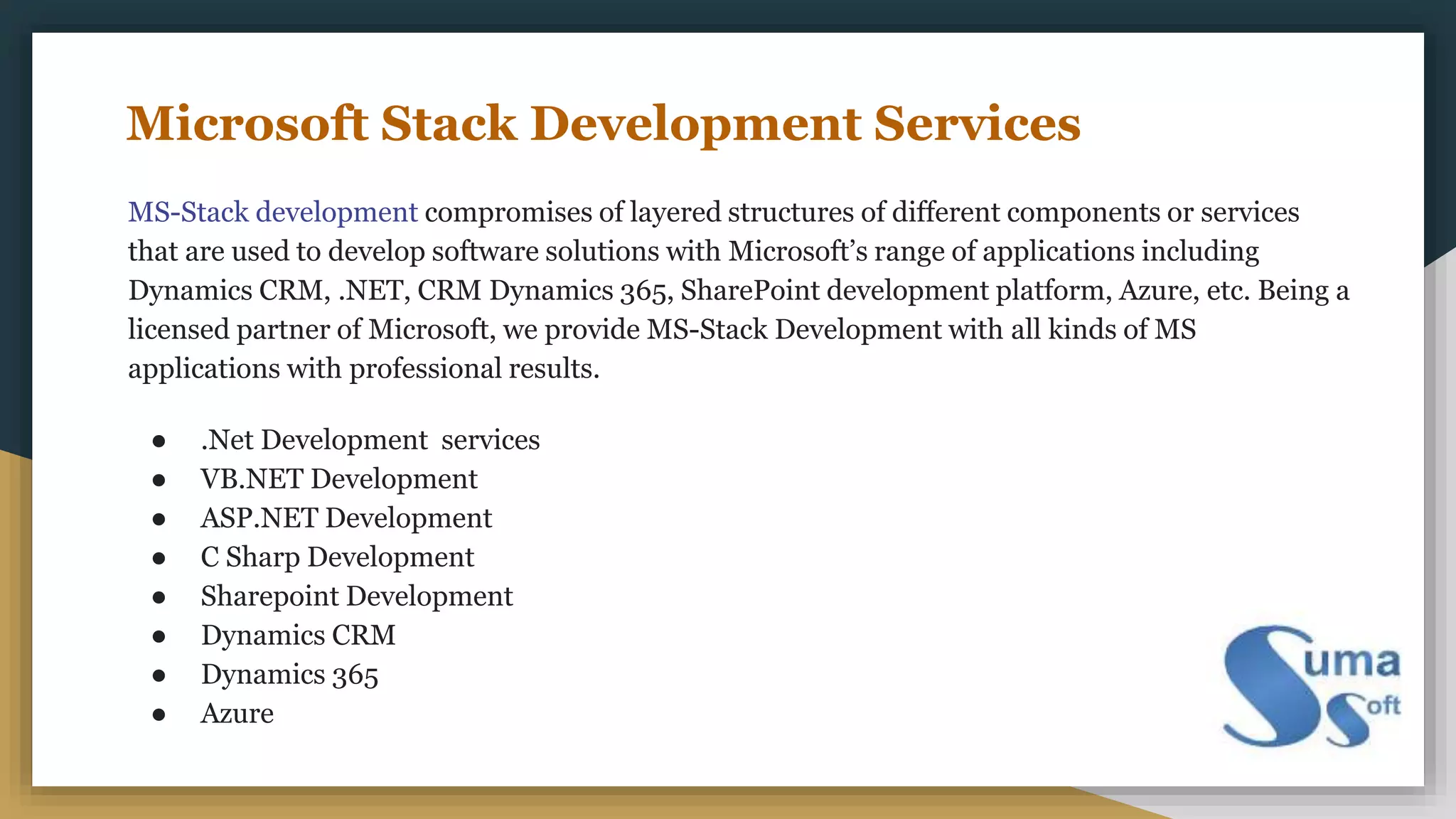 Software Development services | PPTX