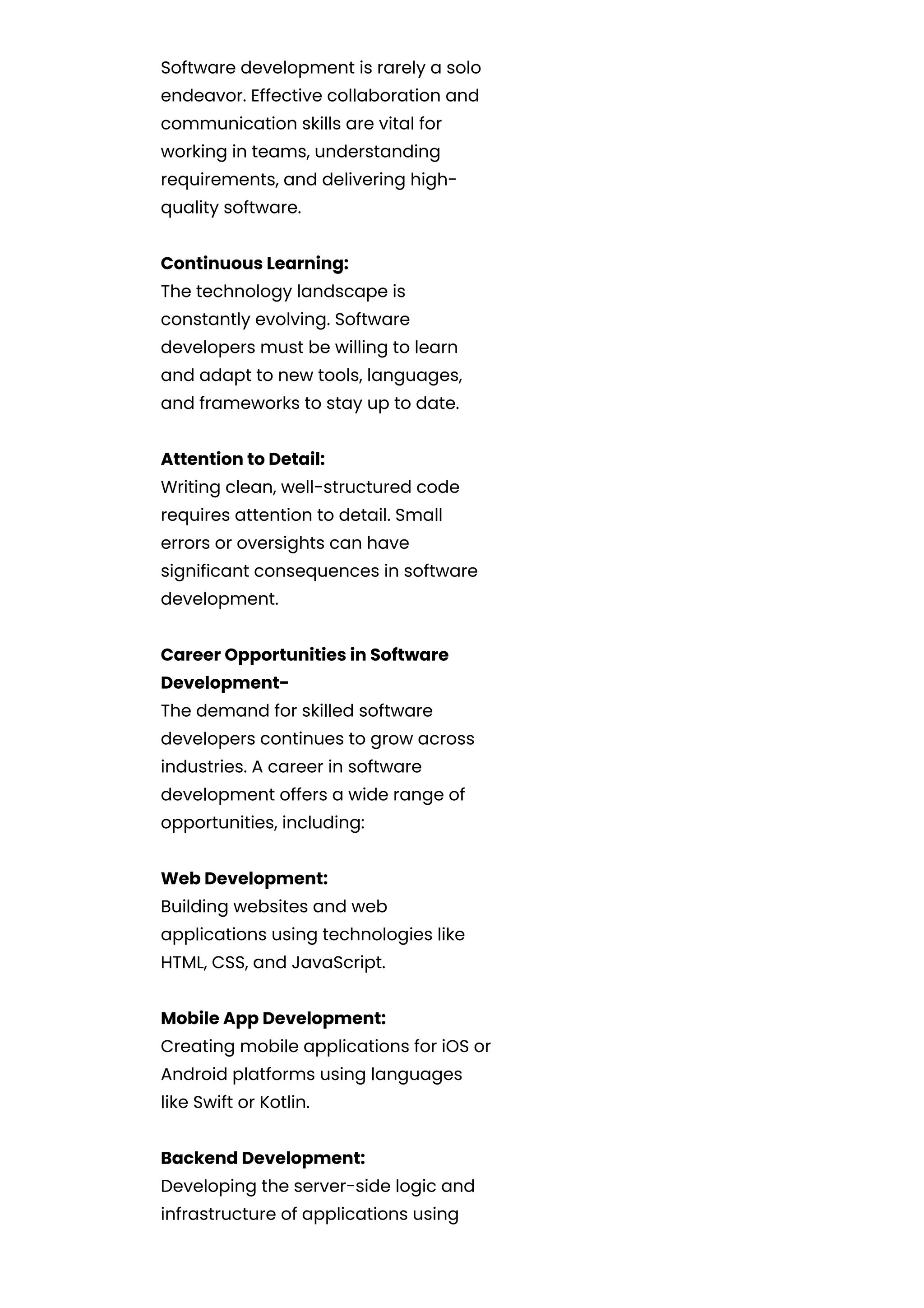 Software Development 101 A Comprehensive Introduction | PDF