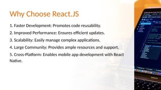 Software Development: Mastering React.js and JavaScript.pptx